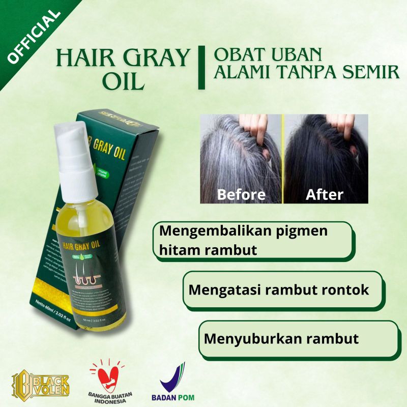 Jual Obat Uban Alami Tanpa Semir Obat Uban Rambut Obat Uban Alami Hair ...