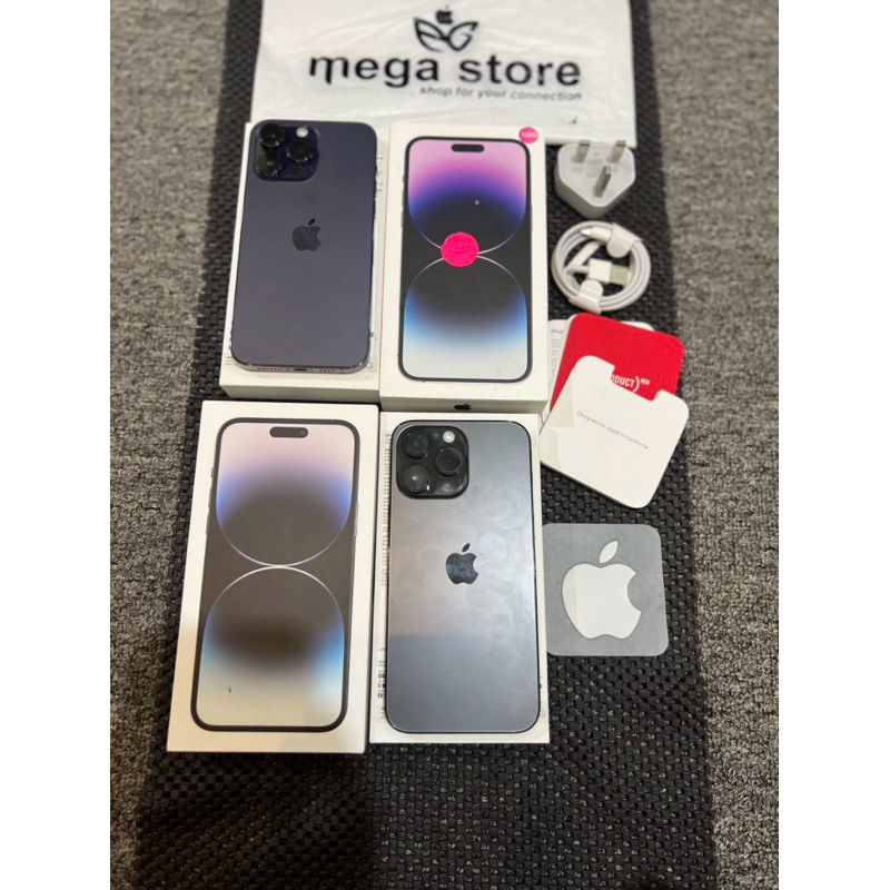 Jual iPhone 14 promax 128gb bh 97% fullset original | Shopee Indonesia