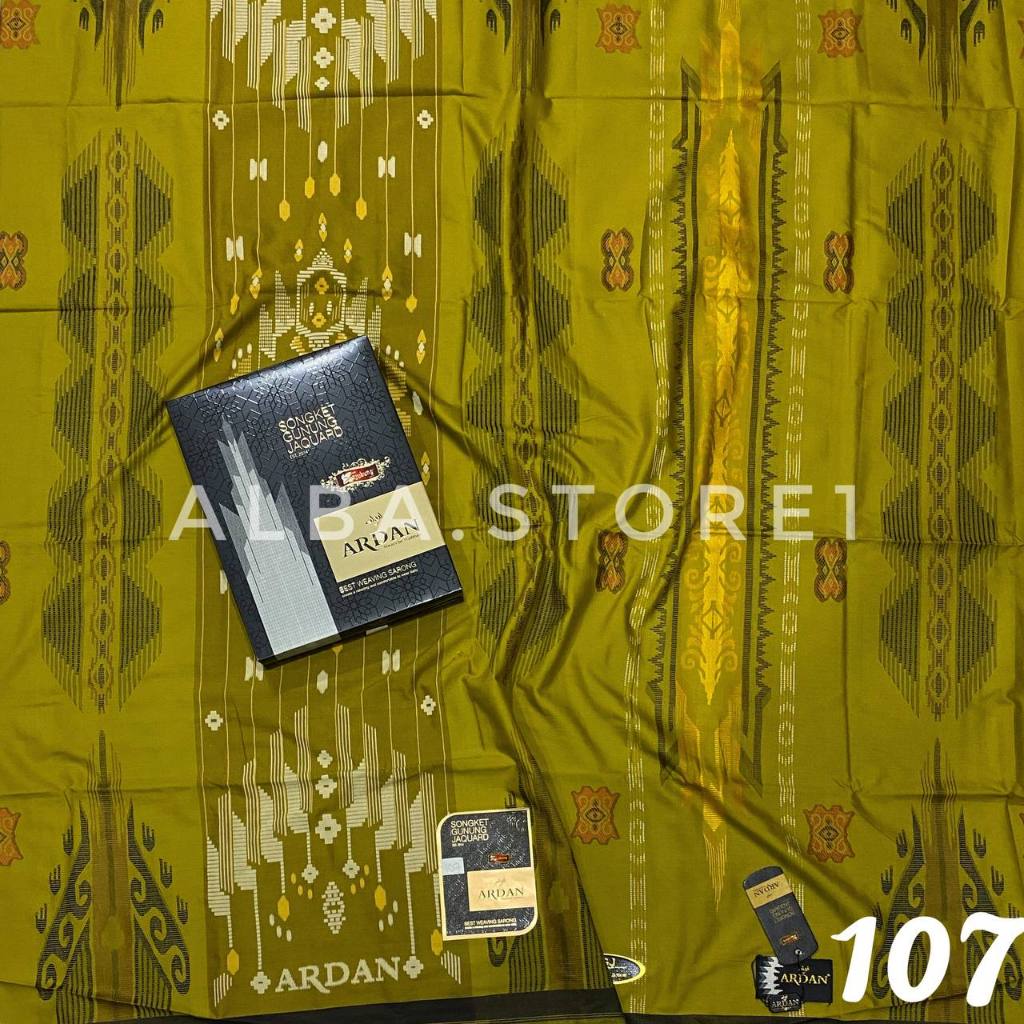Jual [MOTIF BARU] Sarung Ardan SGJ/GSE Gold Original New Sarung Ardan ...