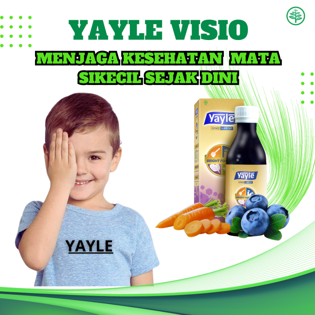 Jual Yayle Visio Support 120 ml - Membatu Menjaga Kesehatan Mata ...