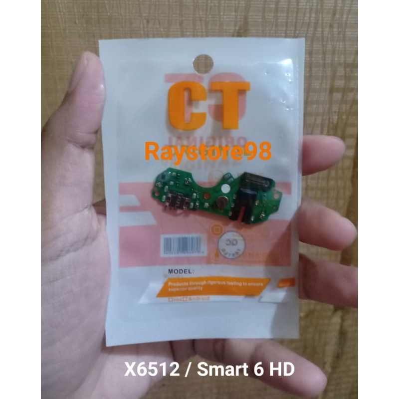 Jual Fleksibel Charger Infinix Smart 6 HD / X6512 ORIGINAL Flexibel Flexible Konektor Carjer PCB ...