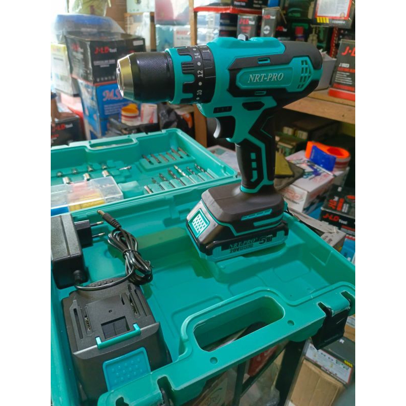 Jual Bor NRT PRO DC 340 Gen 4 chuck besi - bor tembok impact drill ...