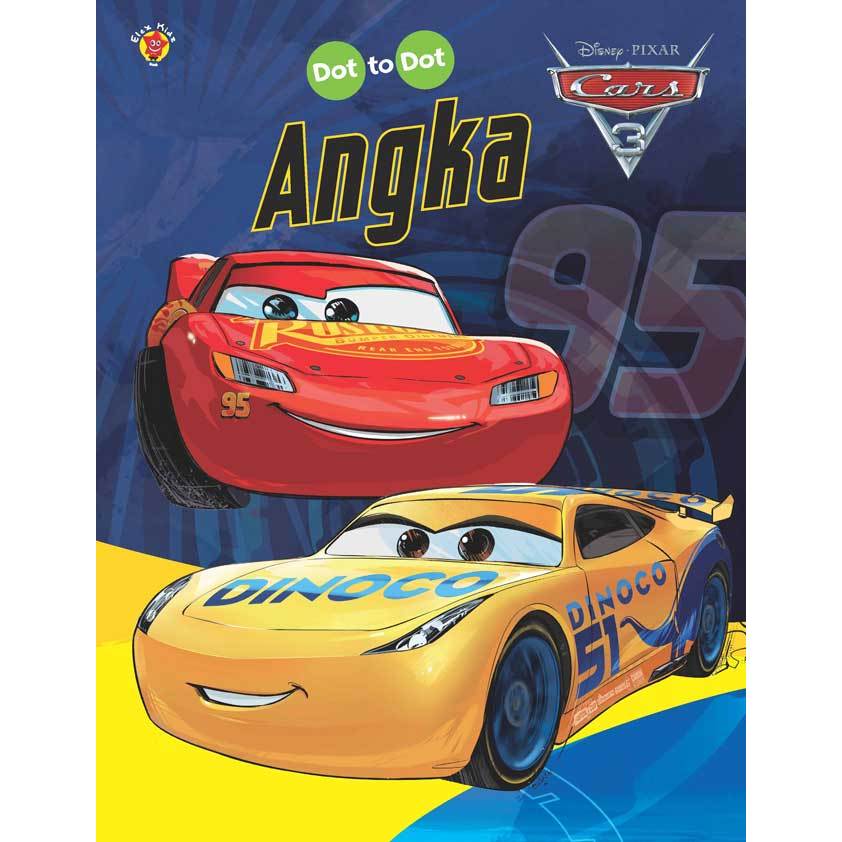 Jual Disney Pixar Dot To Dot Cars 3: Angka Buku Belajar Anak | Shopee ...
