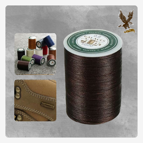 Jual Galaces Waxed Thread Benang Wax Galaces Flat 0.8mm 90m | Shopee ...