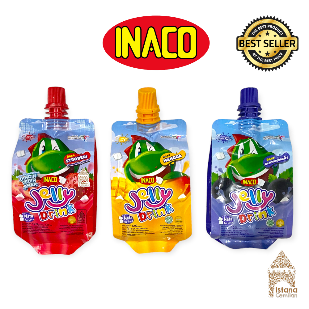 Jual Inaco Jelly DRINK Minuman Jeli Nata de Coco 120 Gram | Shopee ...