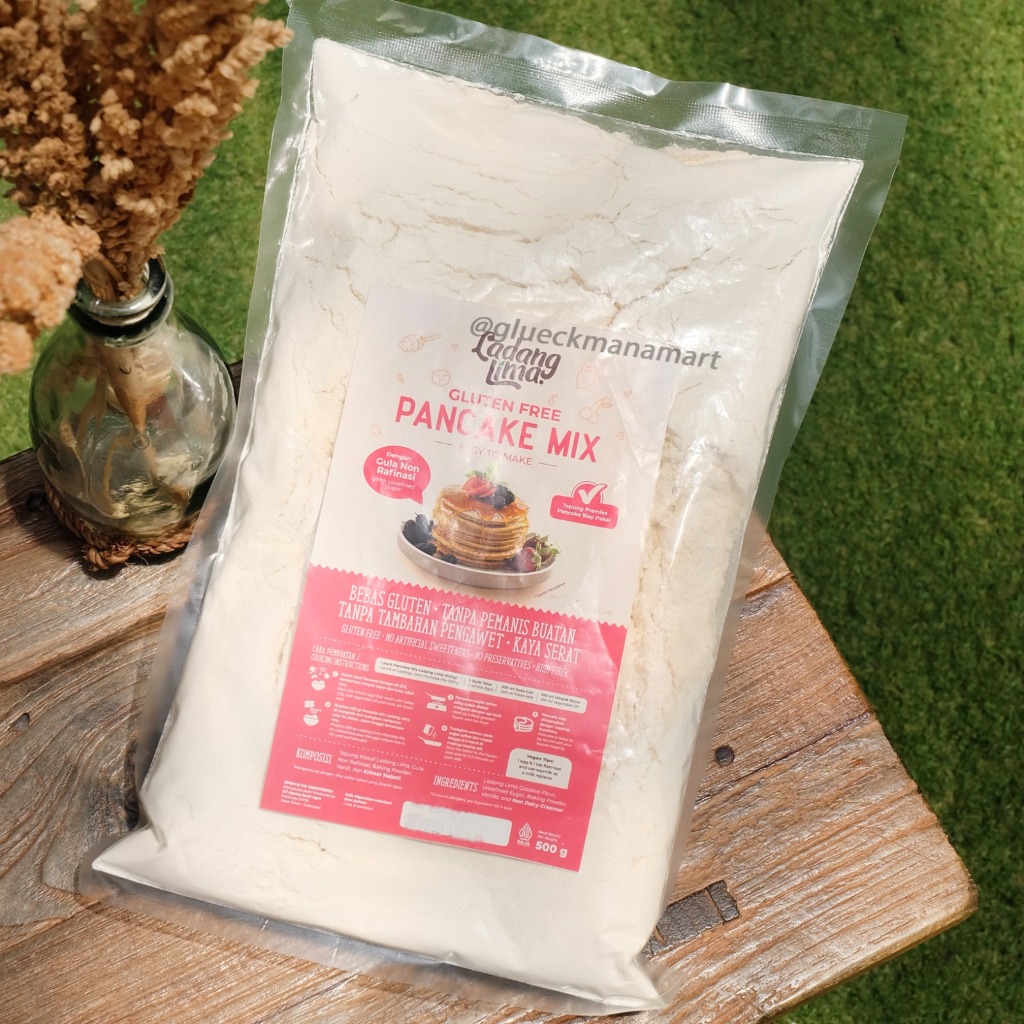 Jual Tepung Pancake Mix Ladang Lima 500gr | Shopee Indonesia