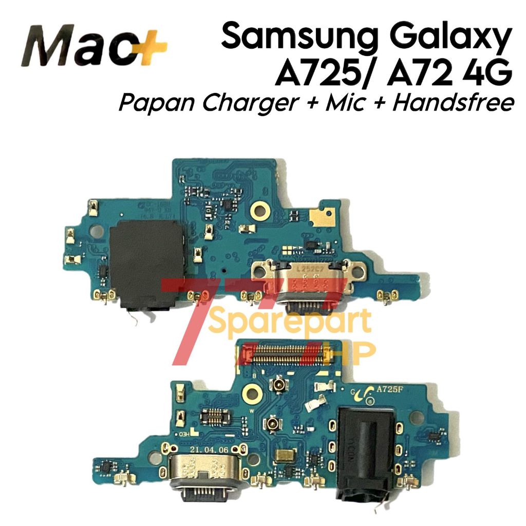 Jual Papan PCB Konektor Charger + Mic + Handsfree Samsung Galaxy A72 4G / A725 / A725F / SM ...