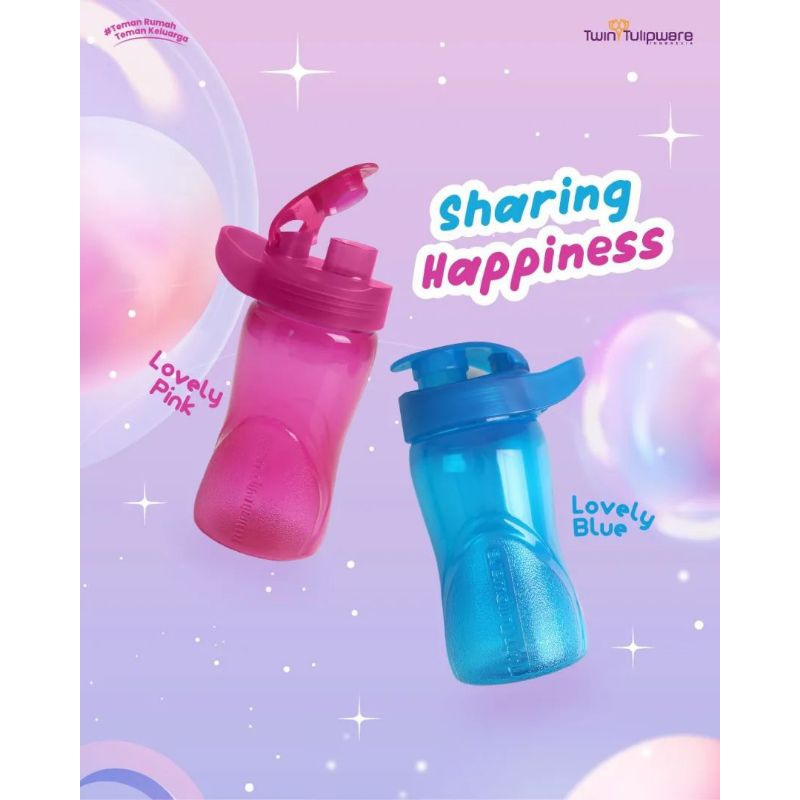 Jual Promo !! Mini Splash bottle flip tulipware 400 ml | Shopee Indonesia