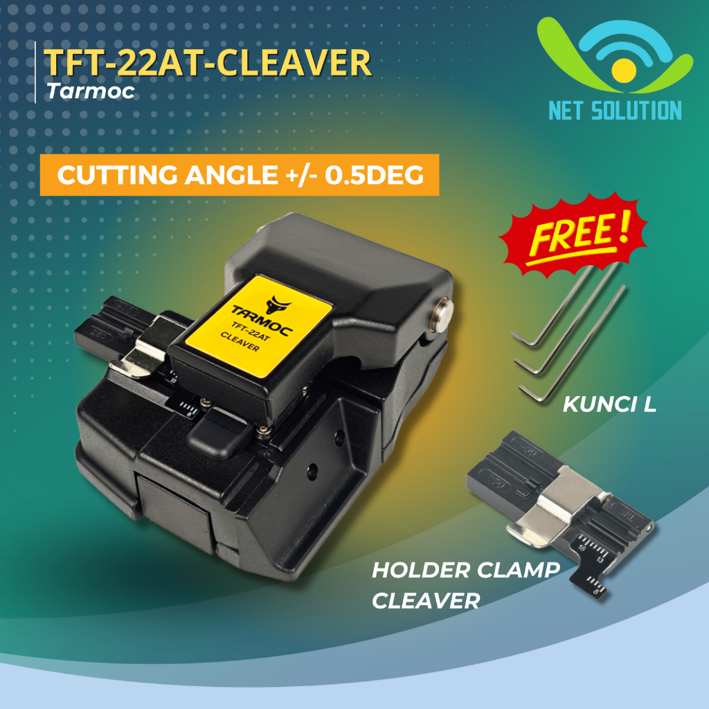 Jual Tarmoc TFT-22AT-CLEAVER | Alat Potong Fiber Optic High Precision ...