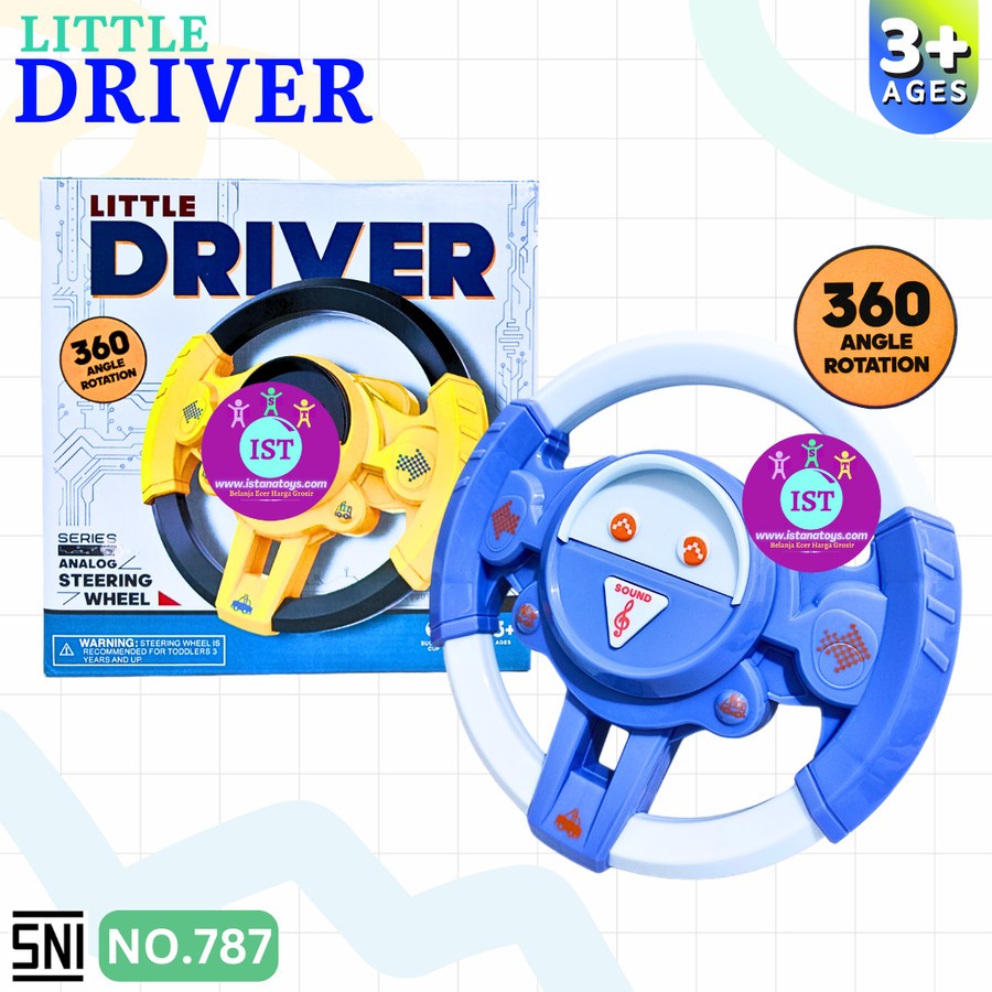 Jual COM Mainan Little Driver stir stiran 360° No.787 | Shopee Indonesia