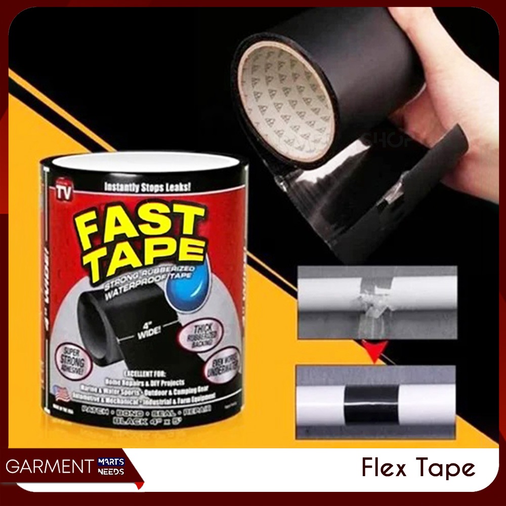 Jual Flex Tape Lakban Ajaib Lem Lengket Super Kuat Waterproof Anti Bocor | Shopee Indonesia