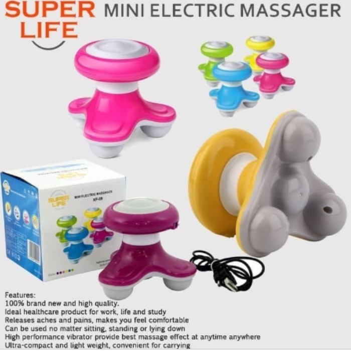 Jual Mini Electric Massager - Alat Pijat Mini Portable | Shopee Indonesia