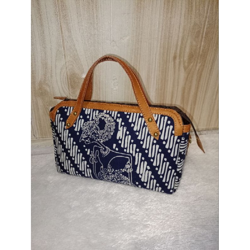 Jual Tas batik wayang kulit Jogja feny | Shopee Indonesia