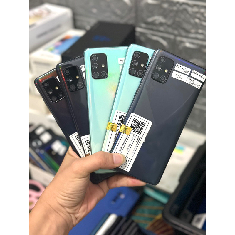 Jual Handpone Hp Samsung M31 A31 A51 A71 Ram 6/128 8/128 Ada Minus Layak Pakai Second Seken ...