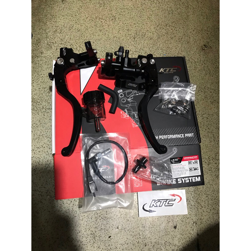 Jual master rem ktc racing set kiri kanan kopling master kopling ktc set master ktc racing set ...