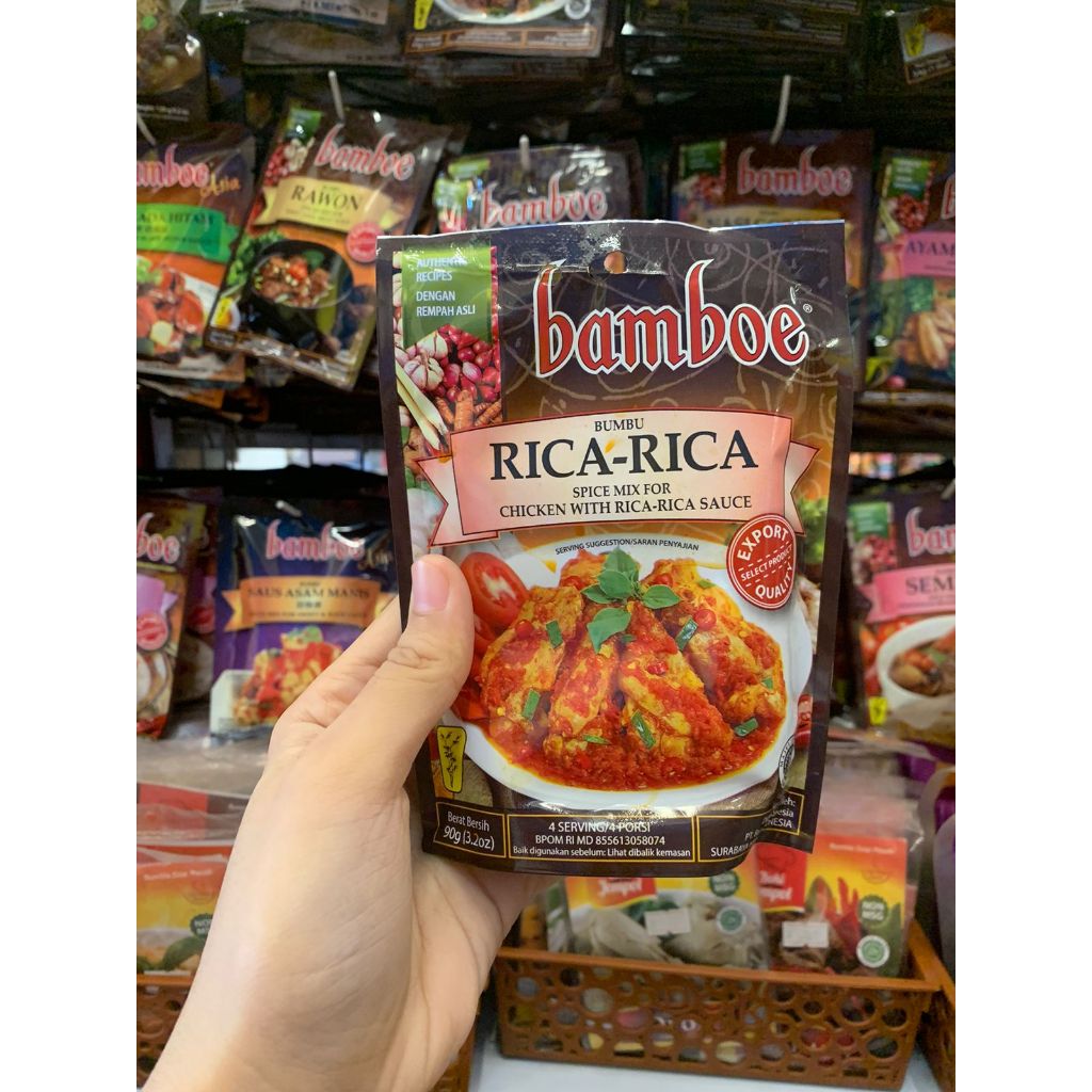 Jual BAMBOE Rica-Rica 49gr | Shopee Indonesia