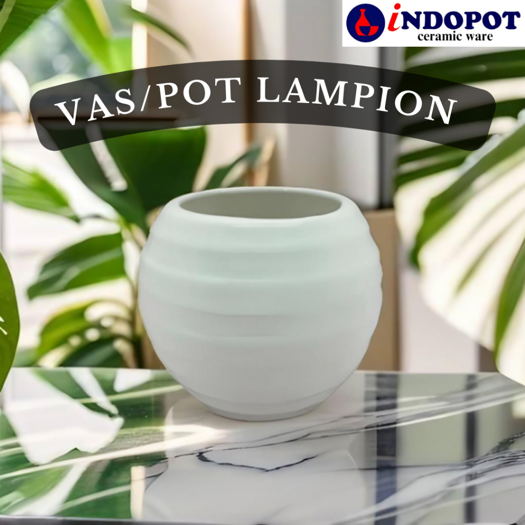 Jual Vas Pot Keramik Model Lampion bisa untuk dekorasi rumah berbagai ...