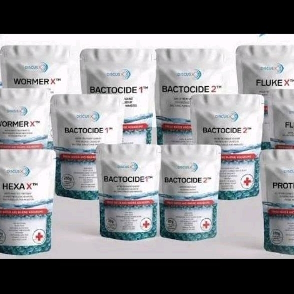 Jual DISCUS X INDONESIA PRODUCT - BACTOCIDE, WORMER X, FLUKE X, BREEDER ...