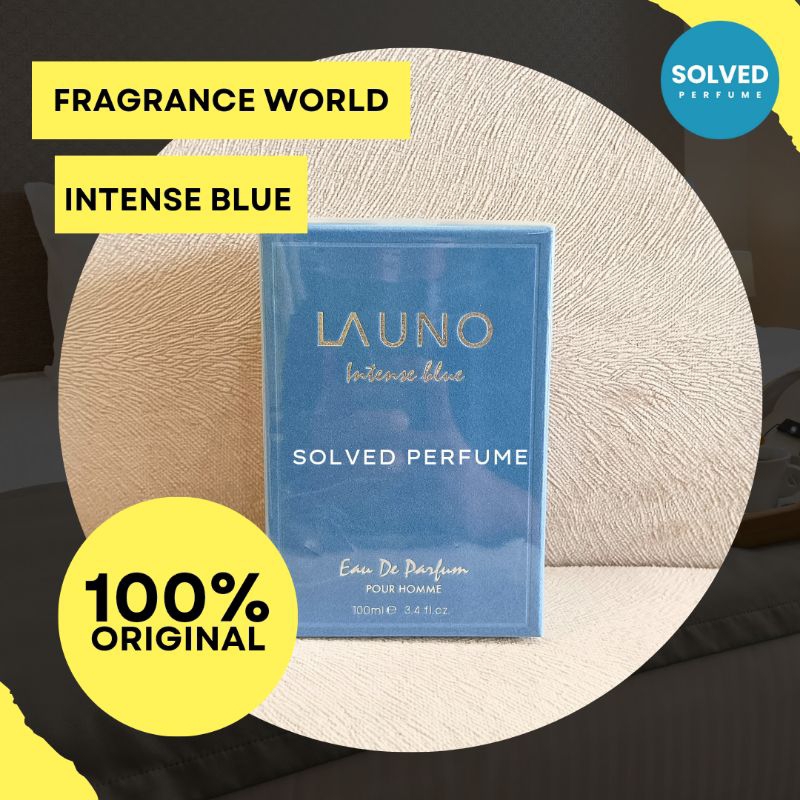 Jual Parfum Fragrance World La Uno Intense Blue For Men EDP 100ml ...