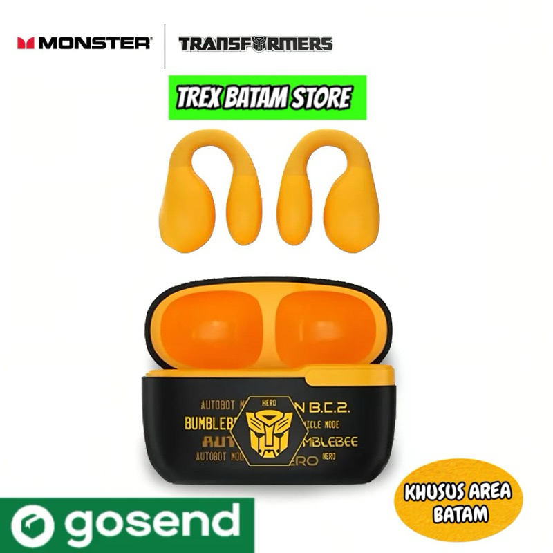 Jual TWS MONSTER X TRANSFORMERS EDITION EARBUDS STEREO BLUETOOTH 5.3 ...
