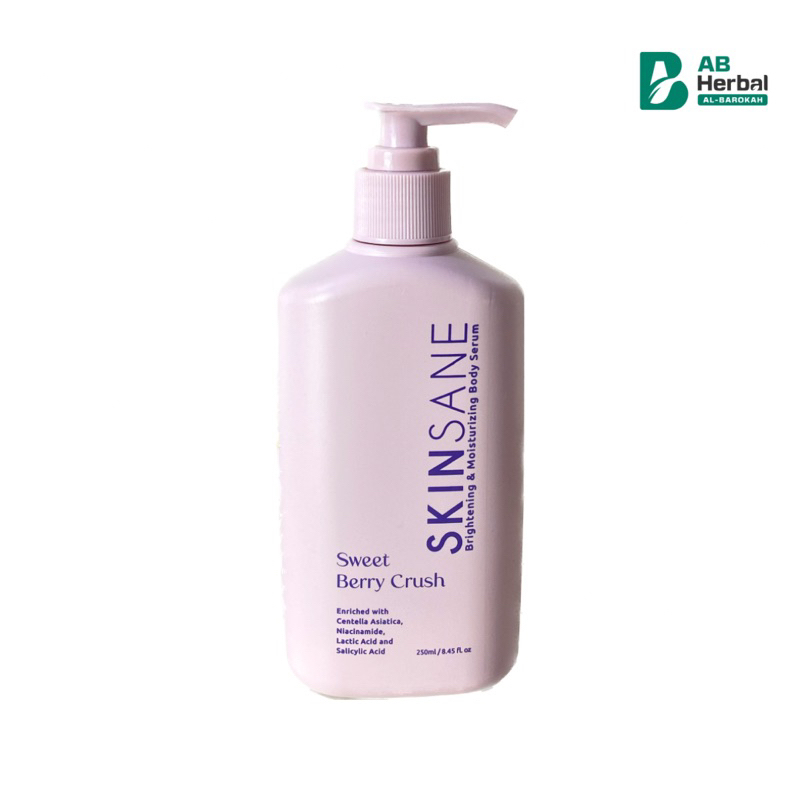 Jual SKINSANE BODY SERUM SR12 250ML | Shopee Indonesia