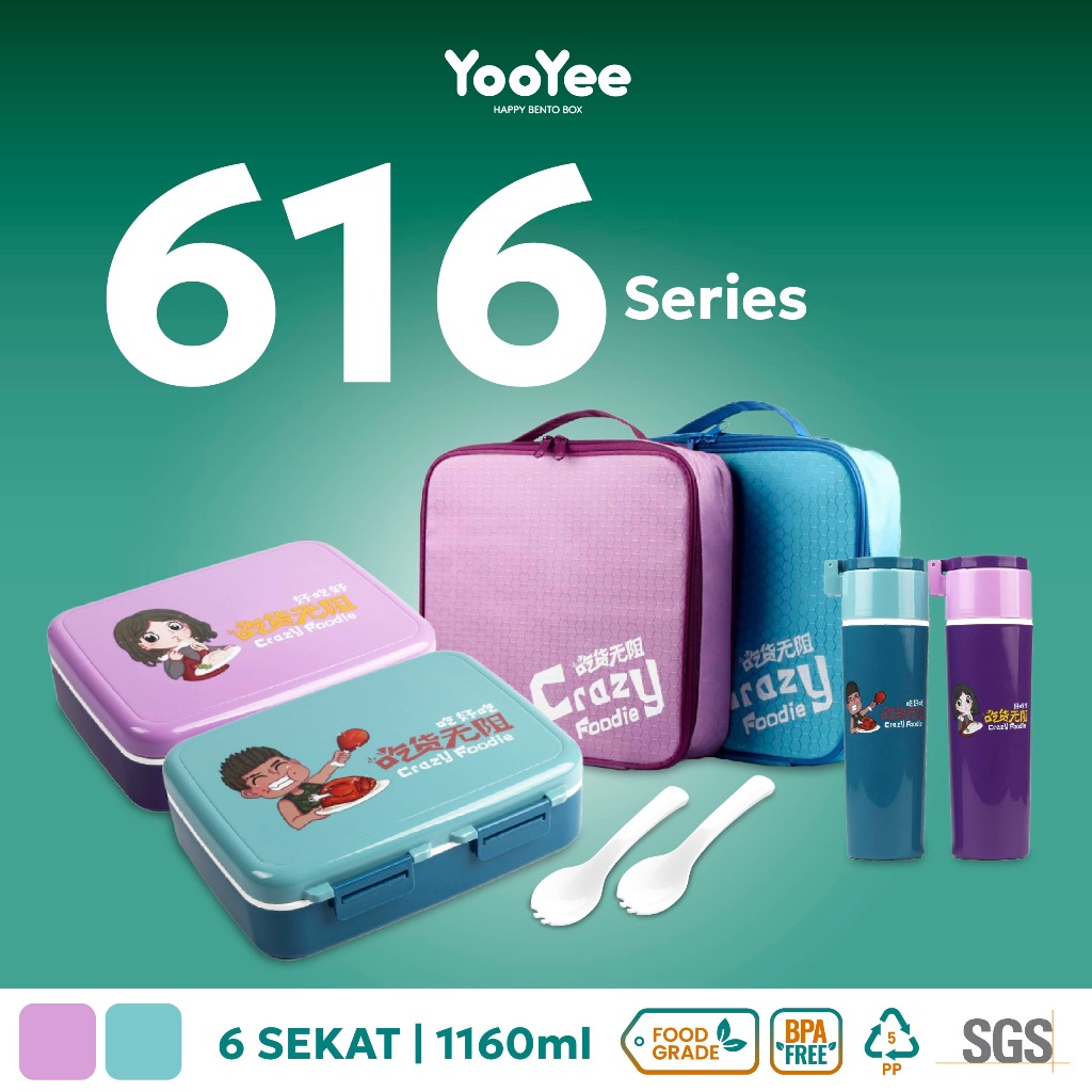 Jual Yooyee 616 Kotak Makan Set | Shopee Indonesia