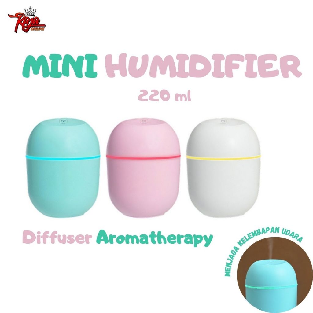 Jual HF25 - Humidifier Diffuser Mobil Portable Aromatherapy Led Light ...
