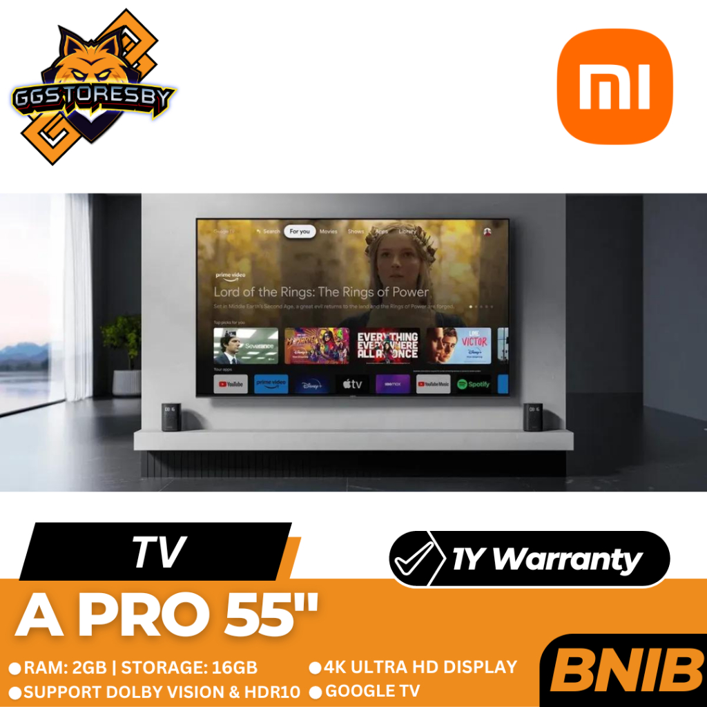 Jual Xiaomi Smart Android TV MI TV A Pro Series 55 inch 4K Digital ...