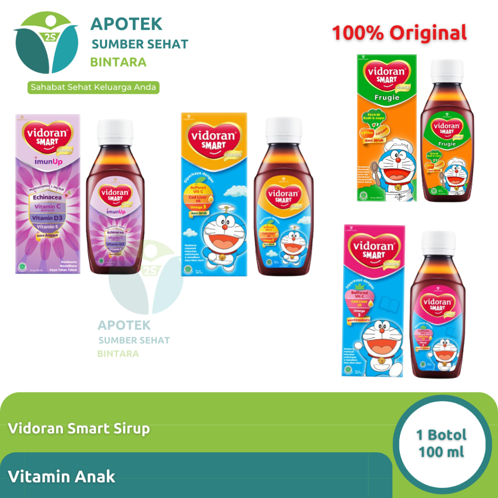 Jual Vidoran Sirup Vitamin Anak 100 ml | Shopee Indonesia