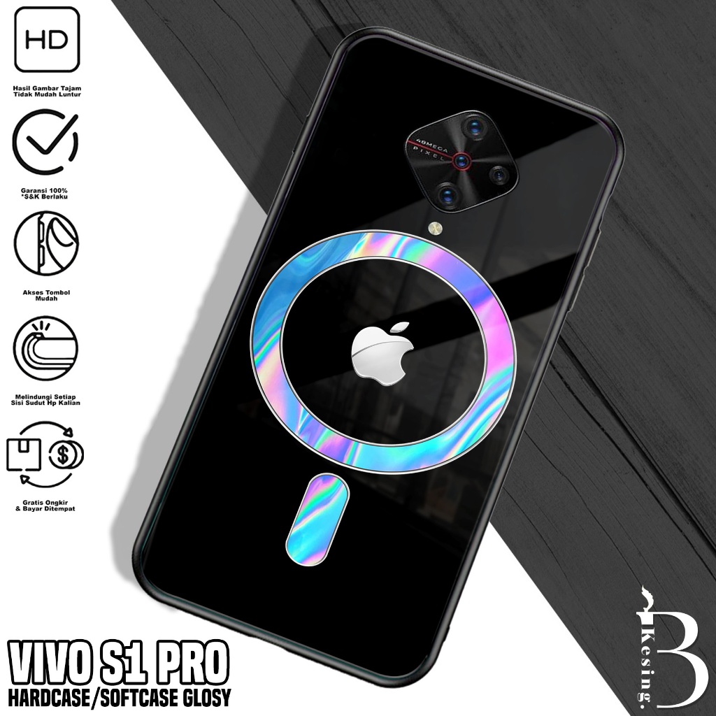 Jual Case VIVO S1 PRO - Casing VIVO S1 PRO Motif Logo Magsafe Terbaru ...