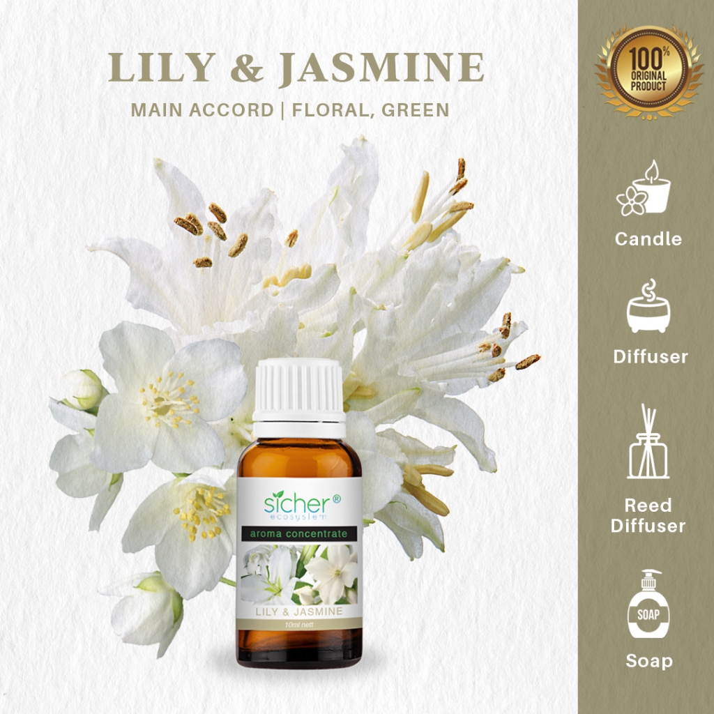 Jual Sicher Fragrance Oil / Aroma Concentrate / Minyak Aromaterapi Lily ...