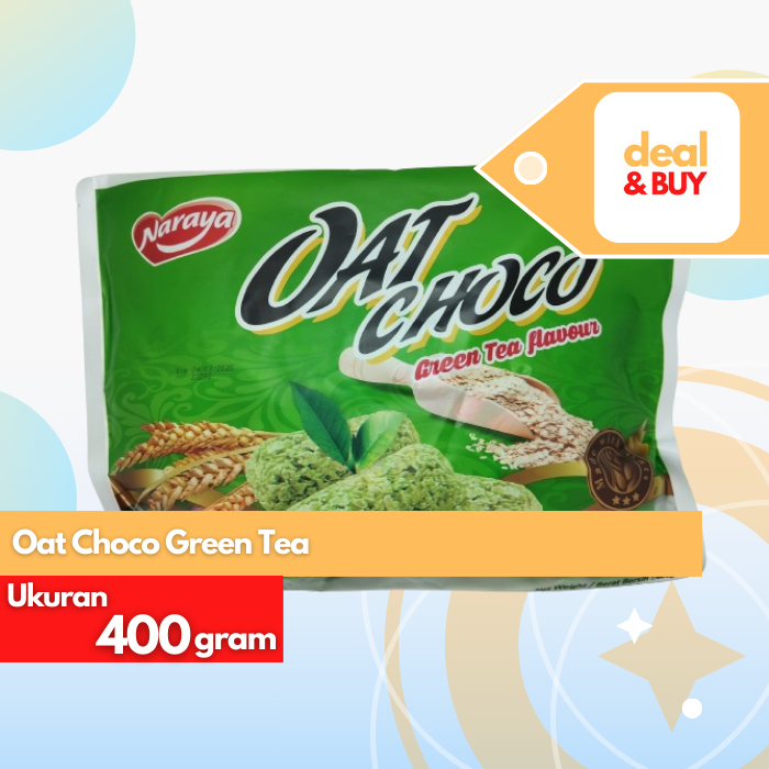 Jual Naraya Oat Choco Green Tea 400g | Shopee Indonesia