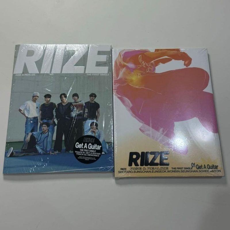 Jual [READY STOCK] RIIZE GET A GUITAR PHOTOBOOK ALBUM SEALED | Shopee Indonesia