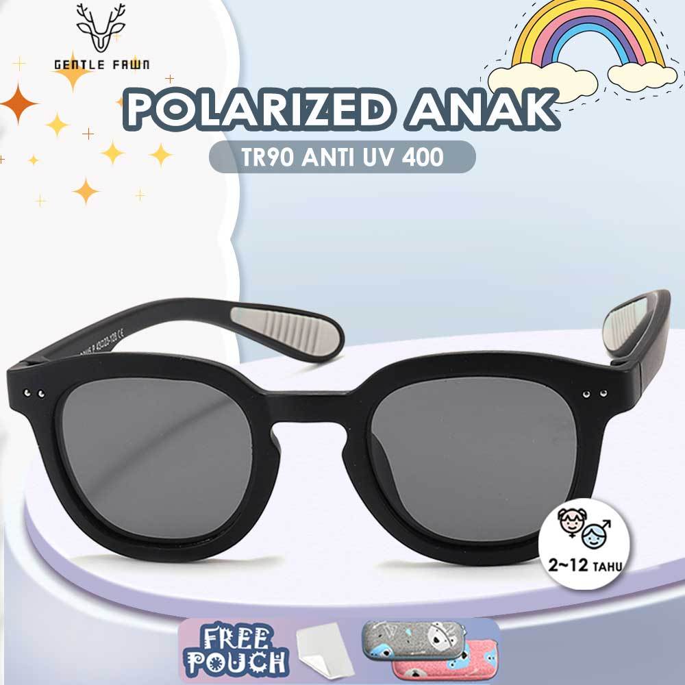 Jual Gentle Fawn Kacamata Sunglasses Hitam Polarized Anak/Remaja Anti UV 400 Anti Silau Bahan ...