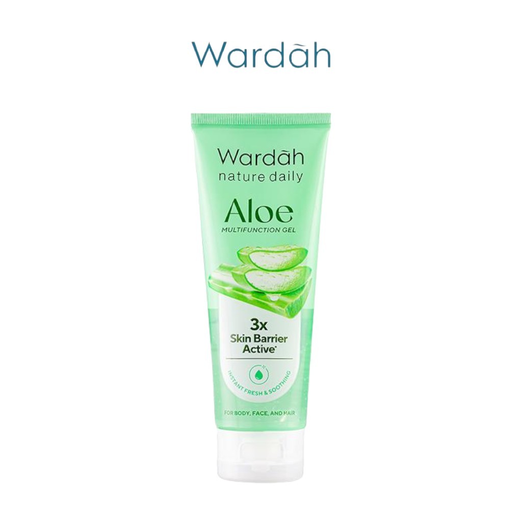 Jual Wardah Nature Daily Aloe Hydramild Multifunction Gel 100 ml ...