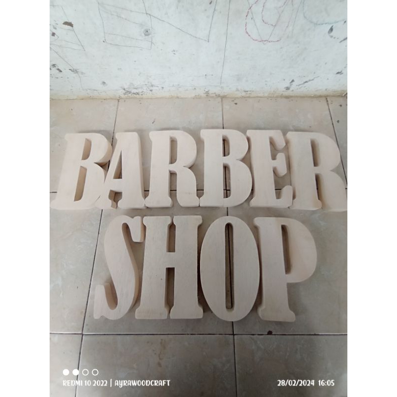Jual huruf kayu tinggi 20cm huruf timbul angka kayu | Shopee Indonesia