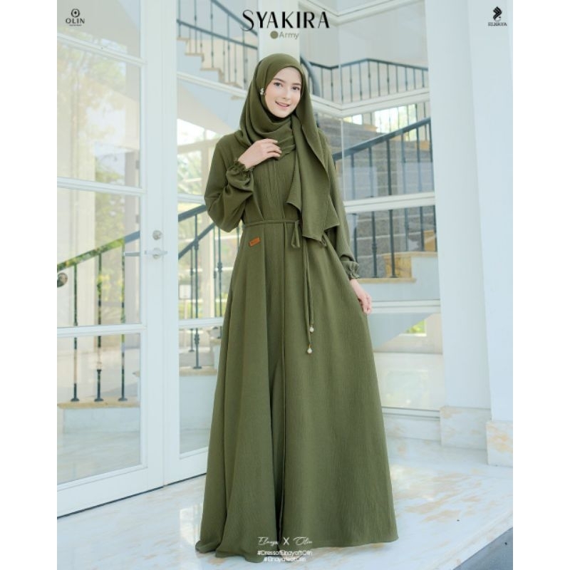 Jual SYAKIRA DRES BY ELNAYA READY STOCK | Shopee Indonesia