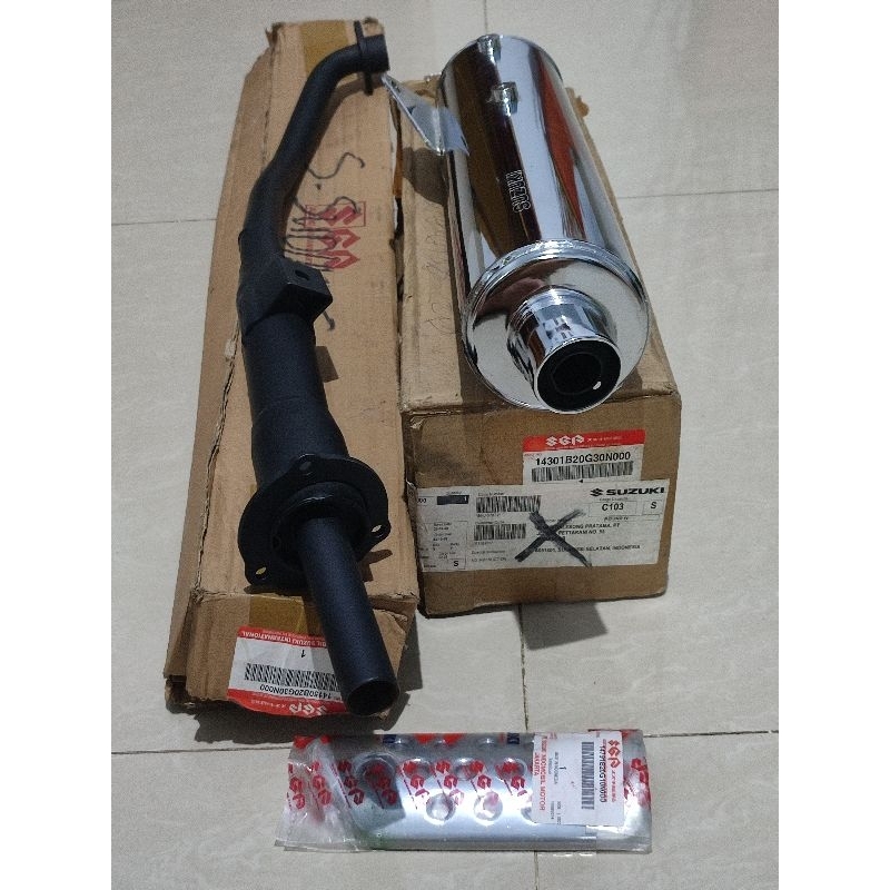 Jual Knalpot Suzuki Shogun 125 SP/Arashi Original SGP | Shopee Indonesia