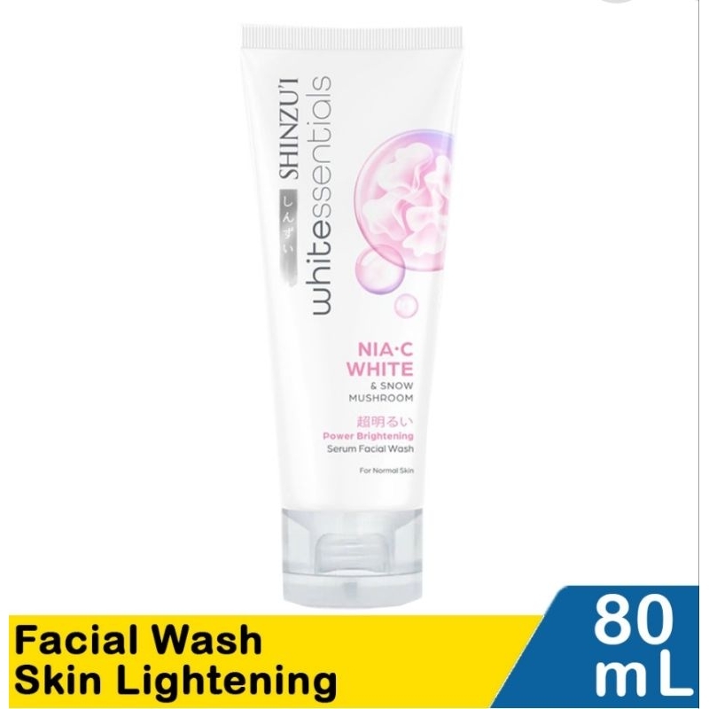 Jual Facial Wash Shinzui Skin Lightening For Acne 80gr Facial Foam ...