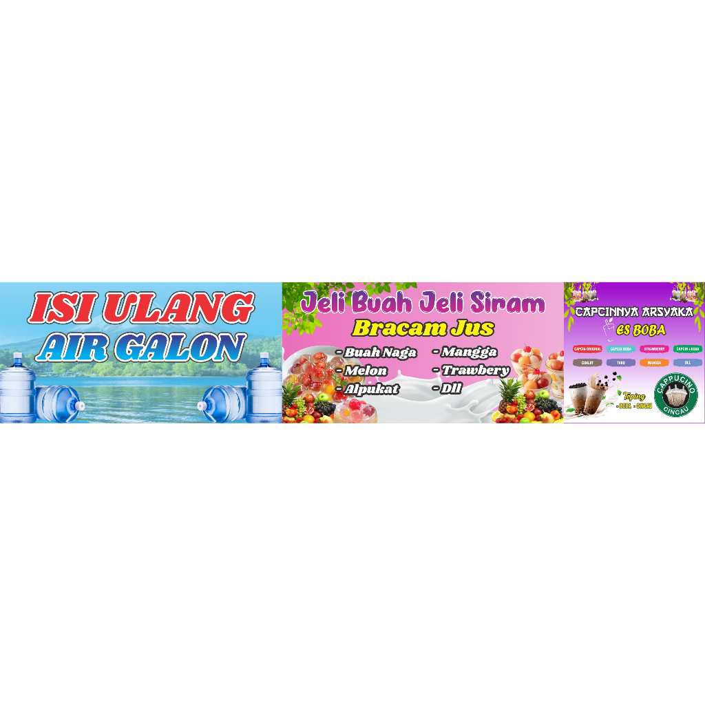 Jual SPANDUK UKURAN 800X100 | Shopee Indonesia