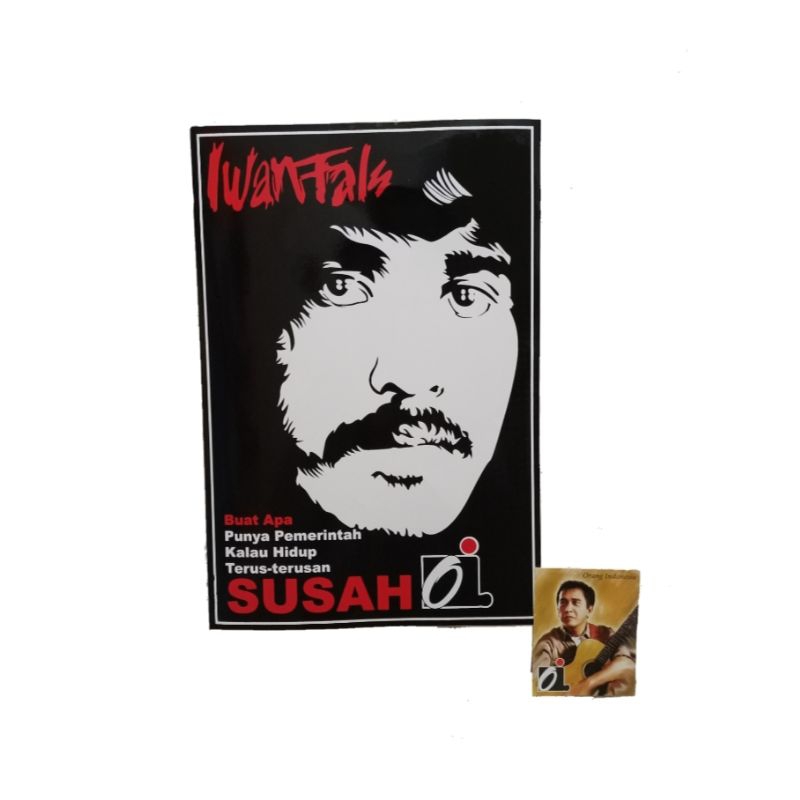 Jual Stiker jumbo Iwan Fals plus bonus stiker | Shopee Indonesia