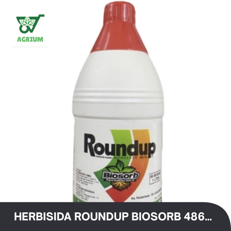 Jual HERBISIDA RACUN RUMPUT ROUNDUP BIOSORB 1 LITER ORIGINAL | Shopee ...