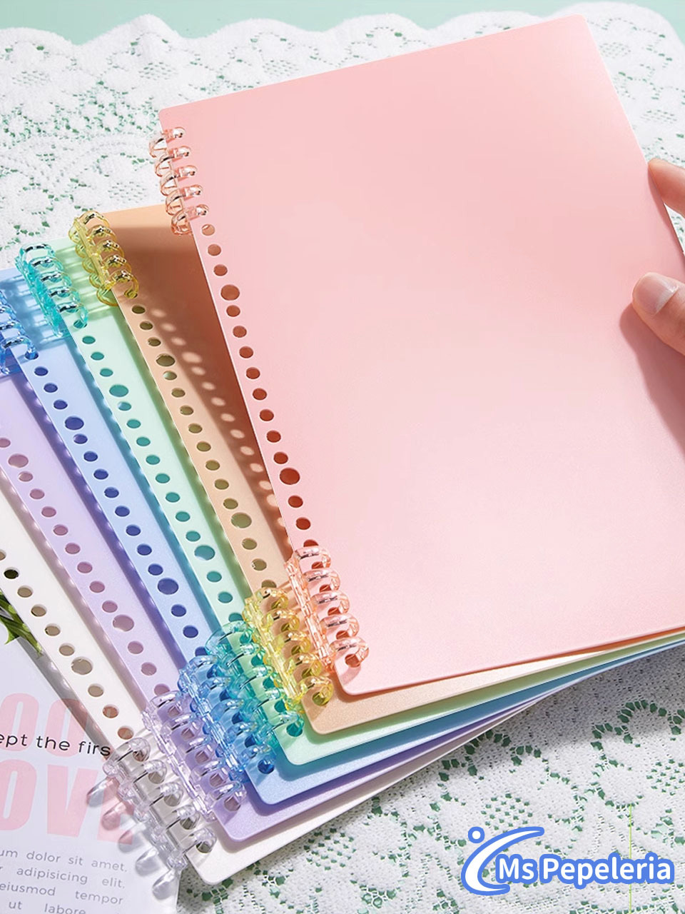 Jual binder A5/B5/DIY Plastik Binder Cover/Plastik Minimalis loose leaf ...