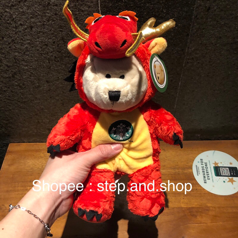 Jual Starbucks Bearista Red Dragon - Year Of The Dragon 2024 - Rare Limited Edition | Shopee ...