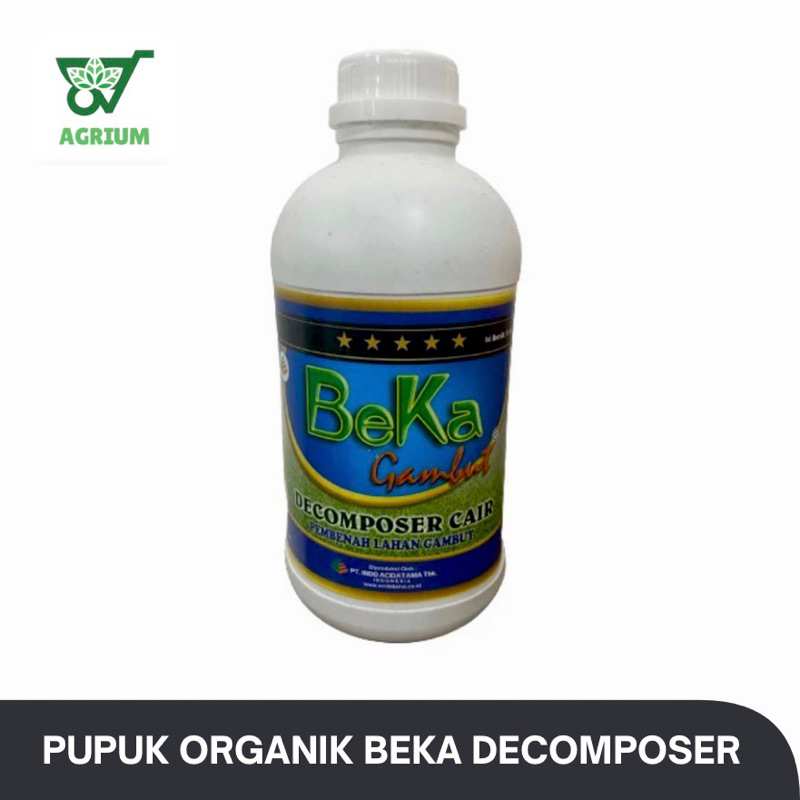 Jual PUPUK ORGANIK CAIR BEKA DECOMPOSER ORIGINAL 1 LITER | Shopee Indonesia