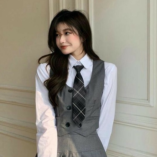 Jual Siap Kirim KIAMA Dasi Seragam Cewe Siap Pakai Wanita Panjang ...