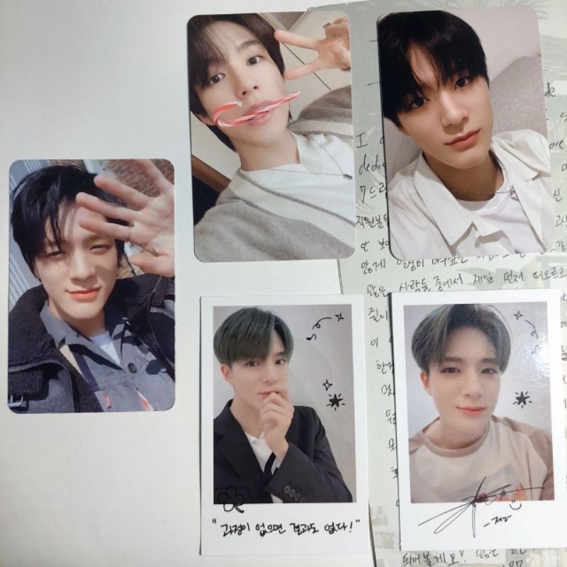 Jual Photocard Jeno pink christmas gigit candy, jeno hot sauce jewel ar ...