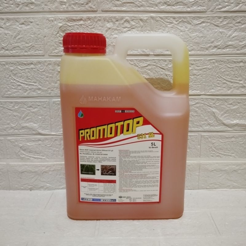 Jual Herbisida Promotop 531SL Racun Rumput Liar 5 Liter | Shopee Indonesia