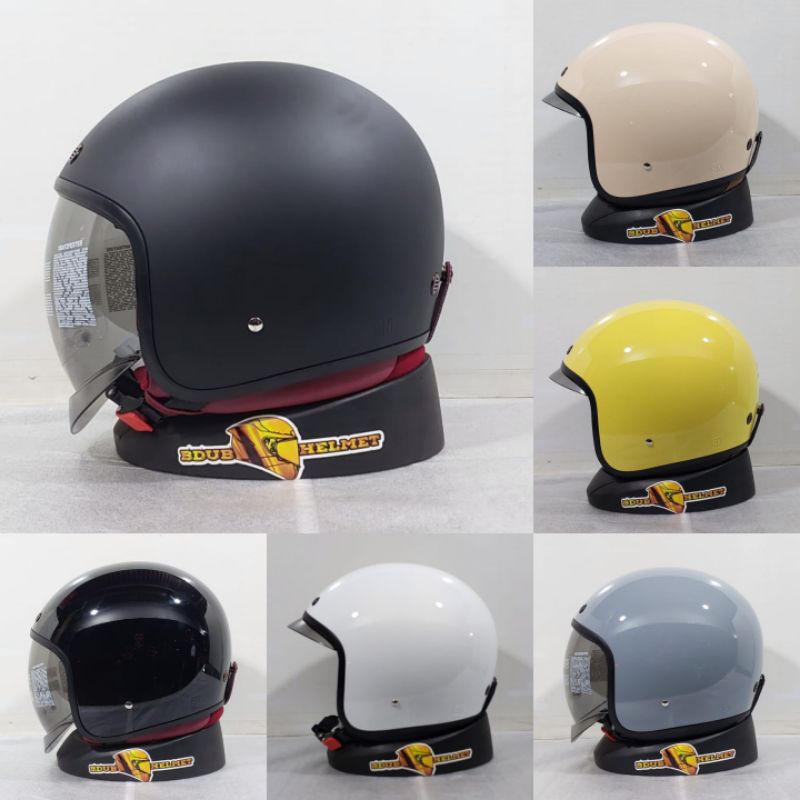 Jual HELM MDS MAGNUM/MDS RETRO/MDS BOGO | Shopee Indonesia