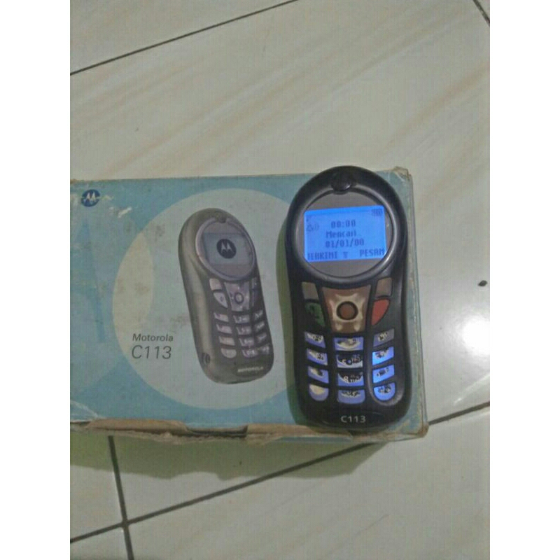 Jual Motorola c113 jadul ori sinyal darurat | Shopee Indonesia